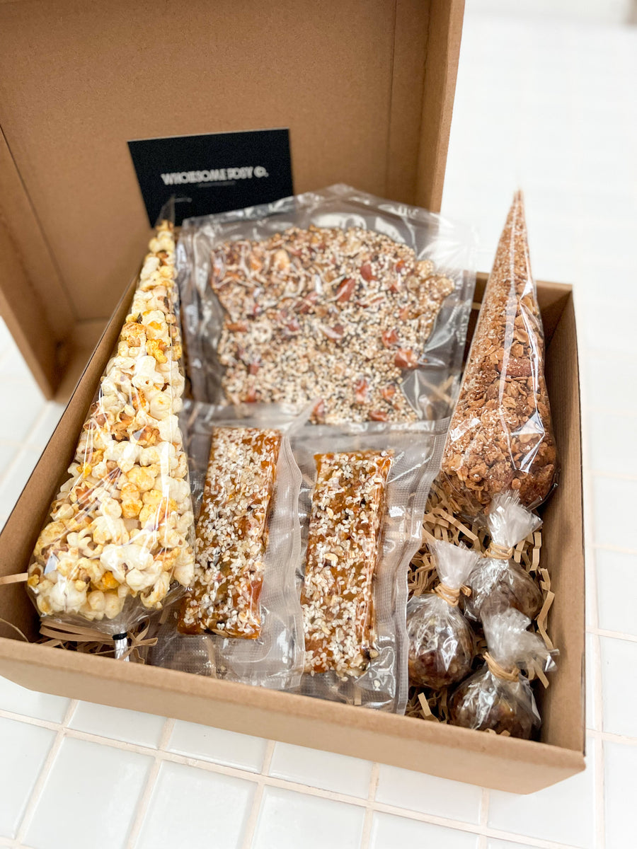 Healthy Gift Hamper Delivery Australia – Healthy Snack Food Gift Box ...